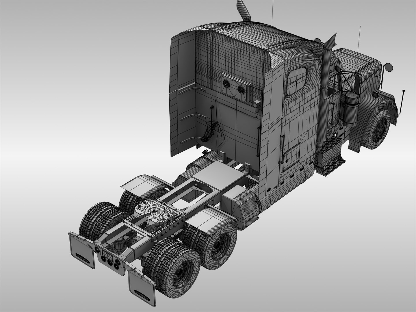 3D Model Freightliner Truck - TurboSquid 1226866