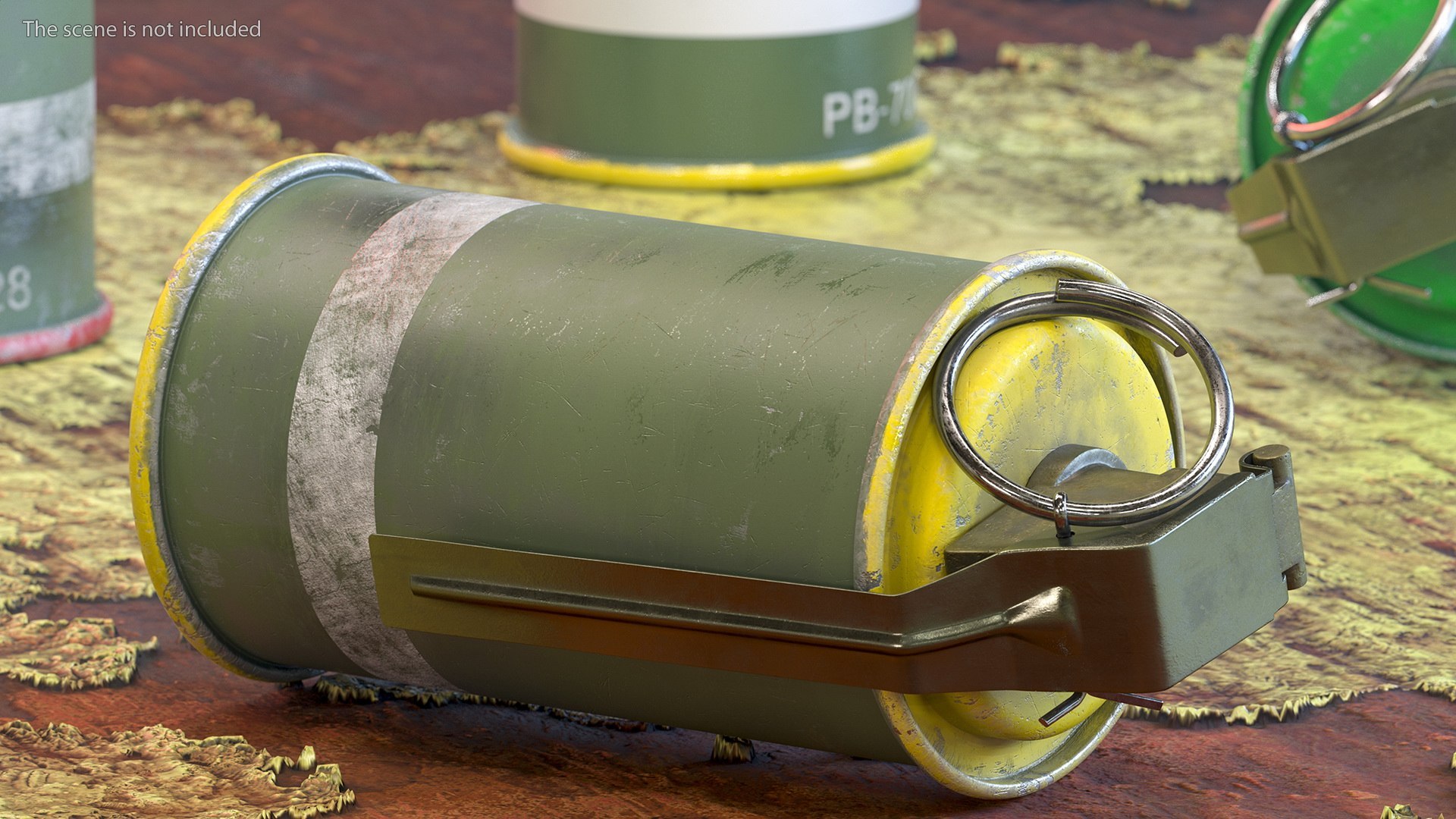 Grenades Collection 2 3D model - TurboSquid 2158284
