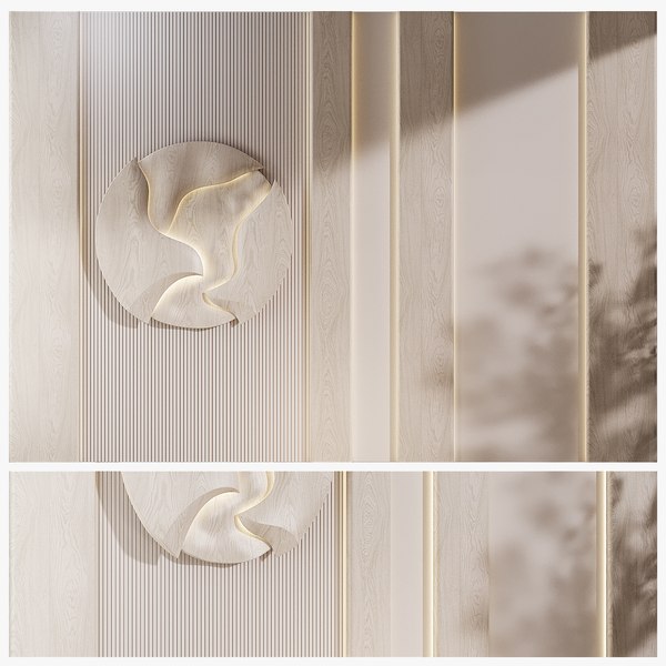 modelo 3d pared decorativa 05 - TurboSquid 2329898