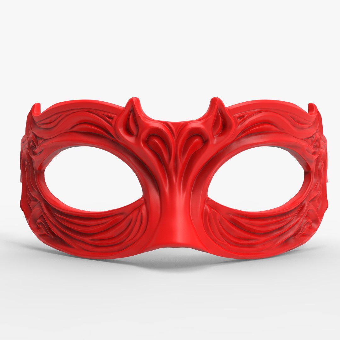 Carnival mask 3D print model 3D model - TurboSquid 2085339