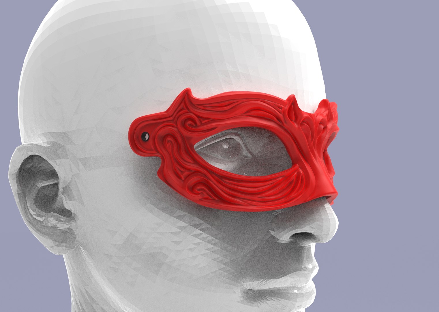 Carnival mask 3D print model 3D model - TurboSquid 2085339