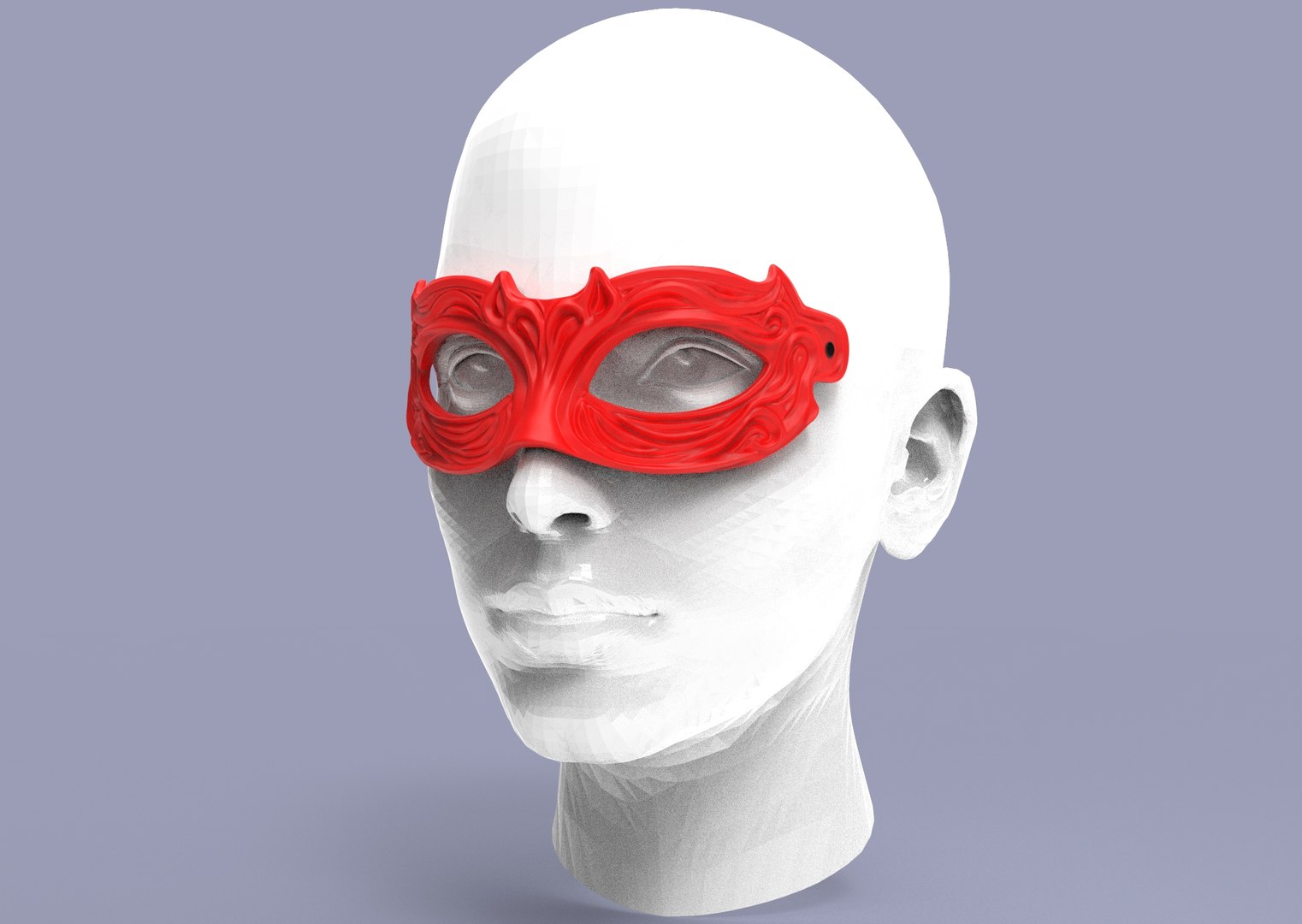 Carnival mask 3D print model 3D model - TurboSquid 2085339