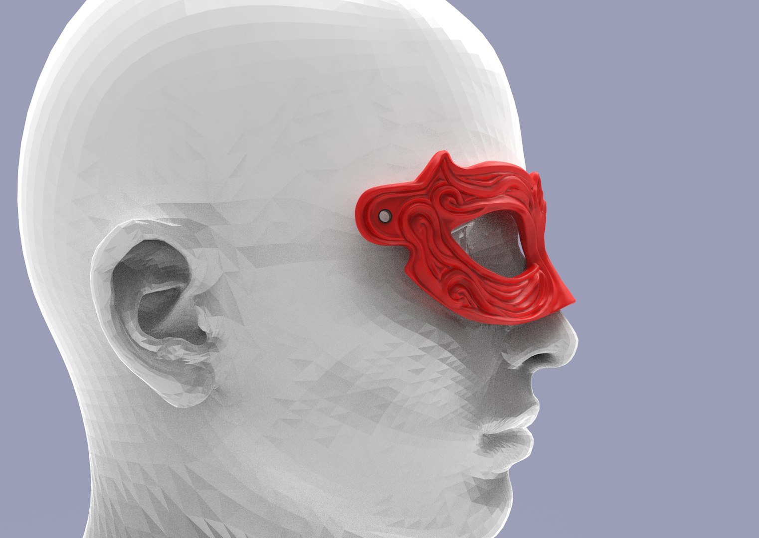 Carnival mask 3D print model 3D model - TurboSquid 2085339
