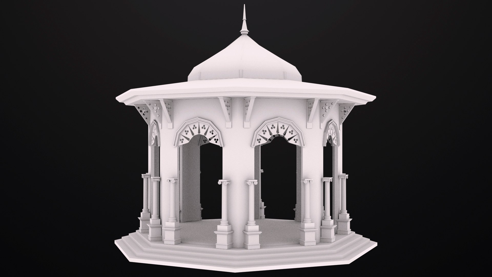 Bandstand Perfect 3d Model