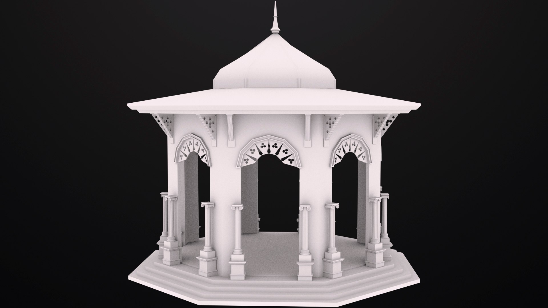 Bandstand Perfect 3d Model