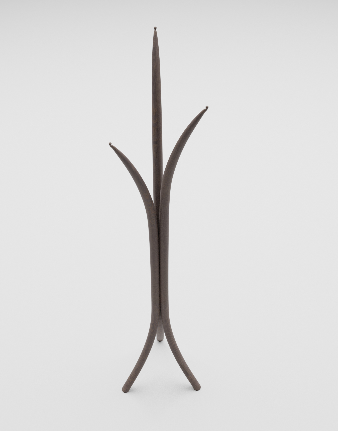 3D coat hanger wood model - TurboSquid 1498415