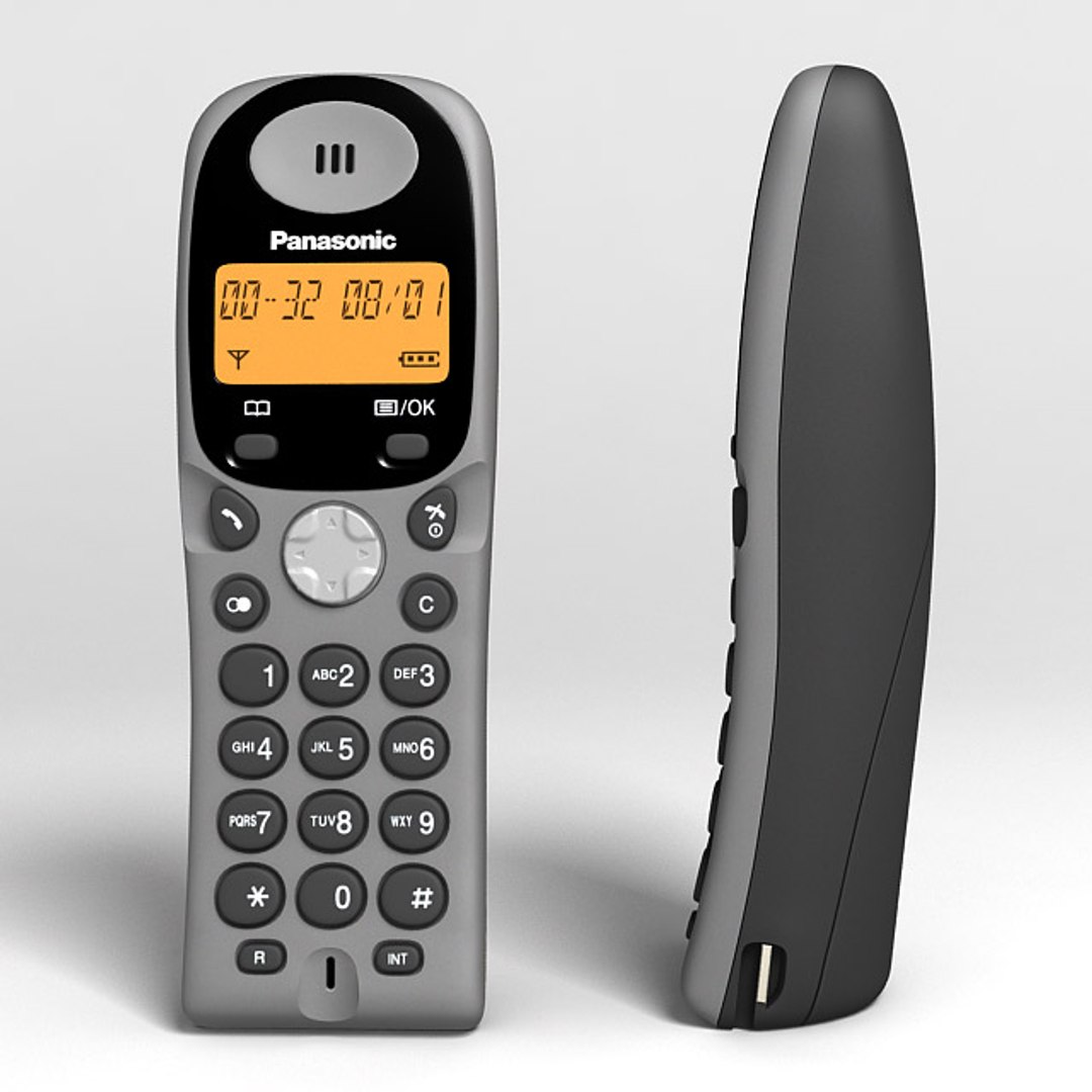 Digital Cordless Phone 3d 3ds