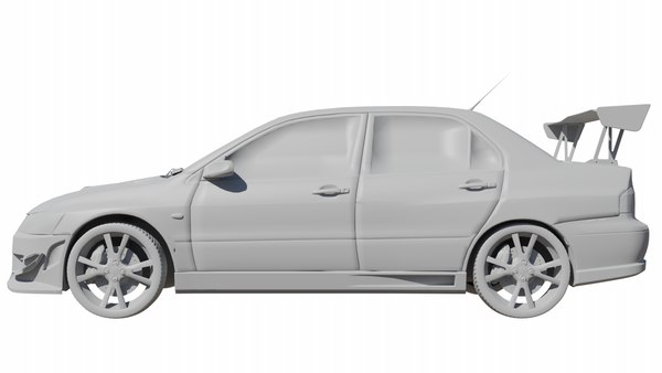 Mitsubishi Lancer 3D model - TurboSquid 1994508