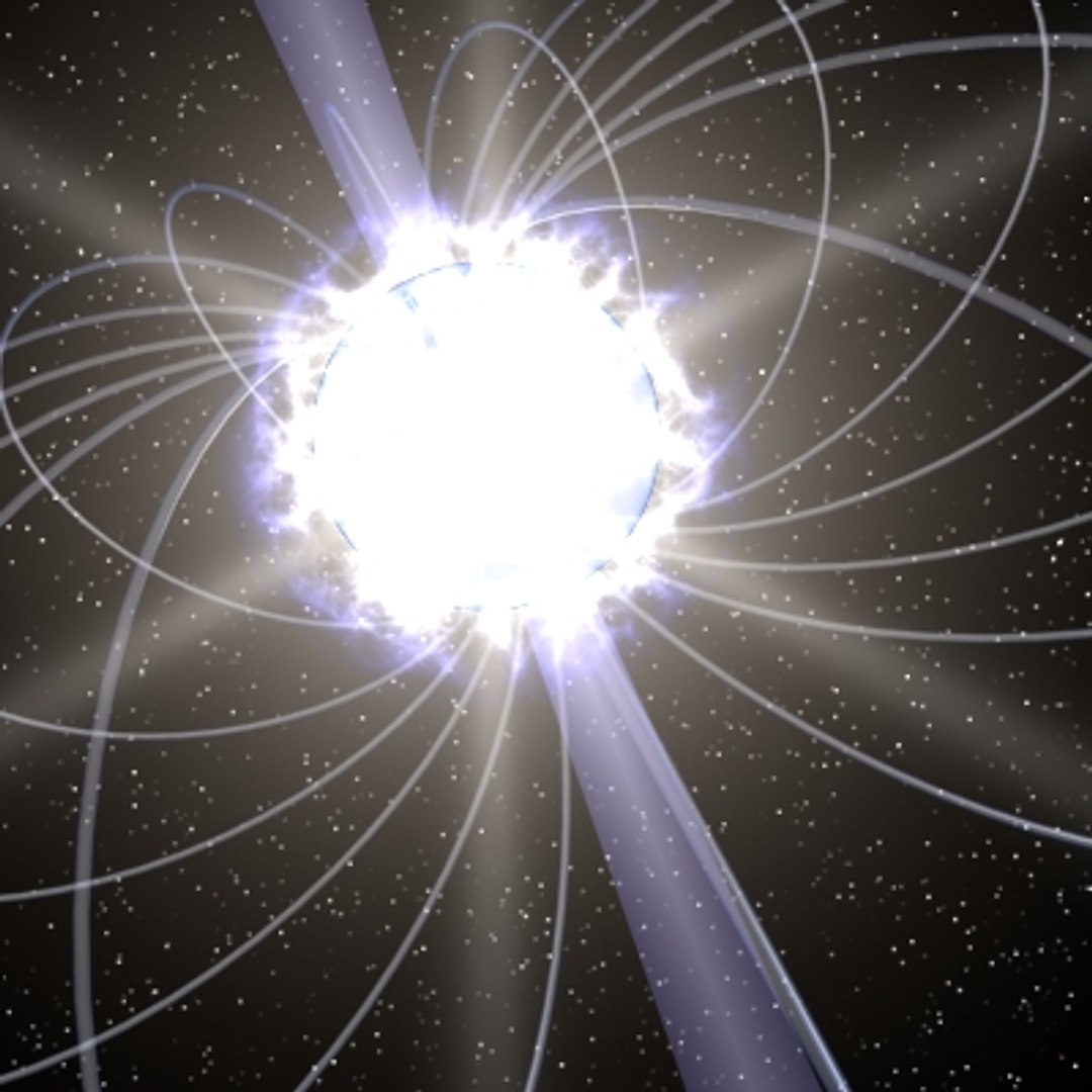 Neutron Star Space 3d Model