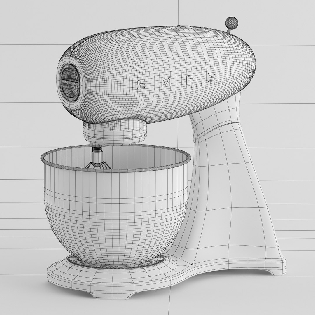 3d Model Smeg Mixer