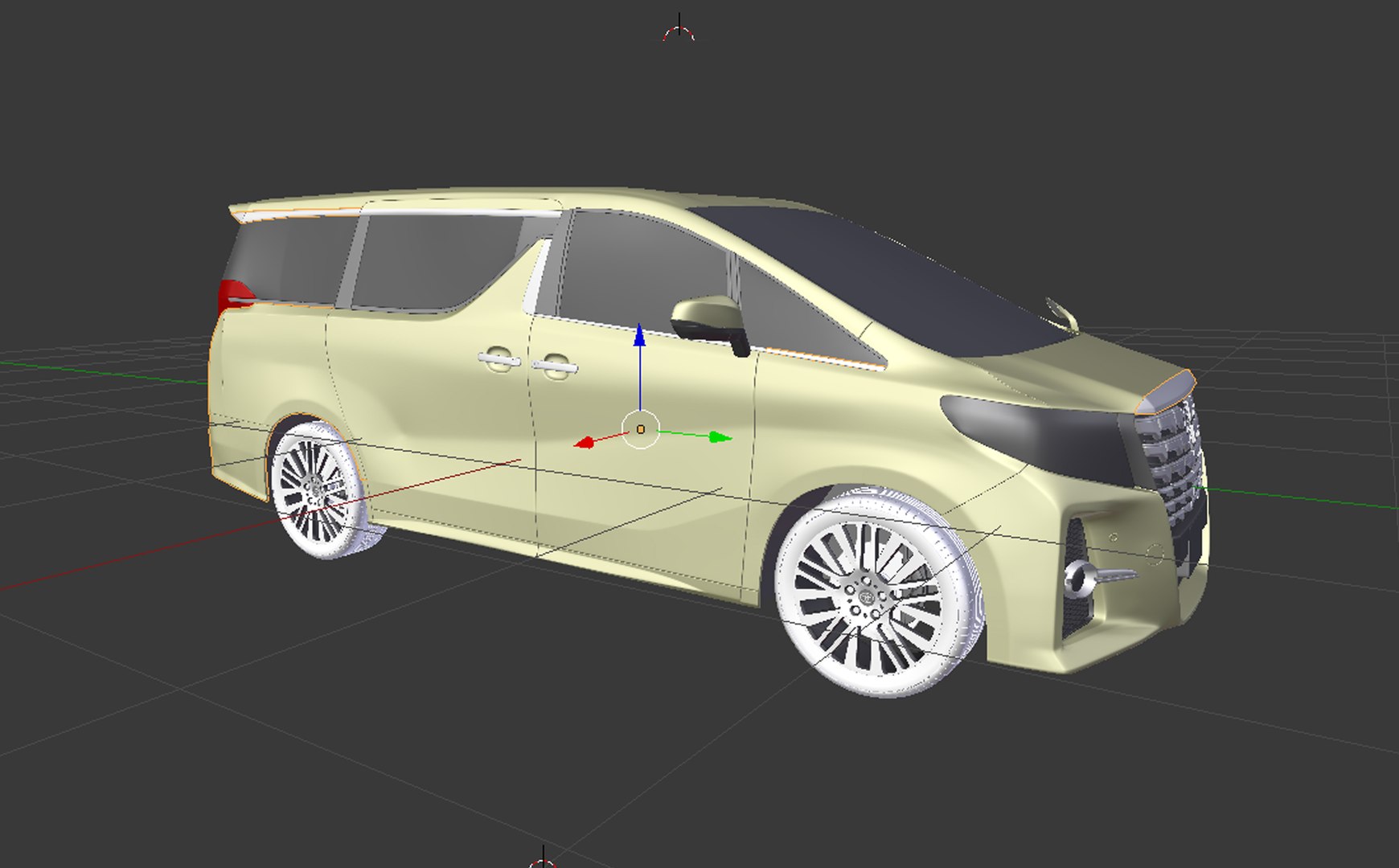 3D 2018 Toyota Alphard Model - TurboSquid 1535407