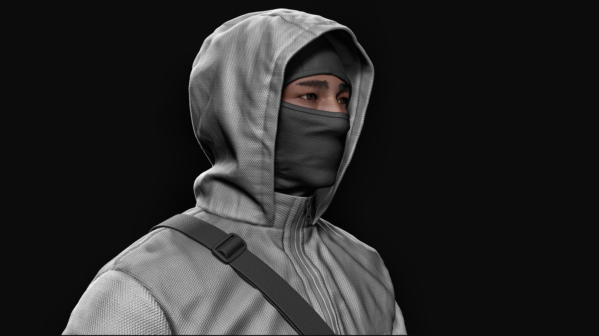 Asian Mercenary Guard Zbrush 3D model - TurboSquid 1968845