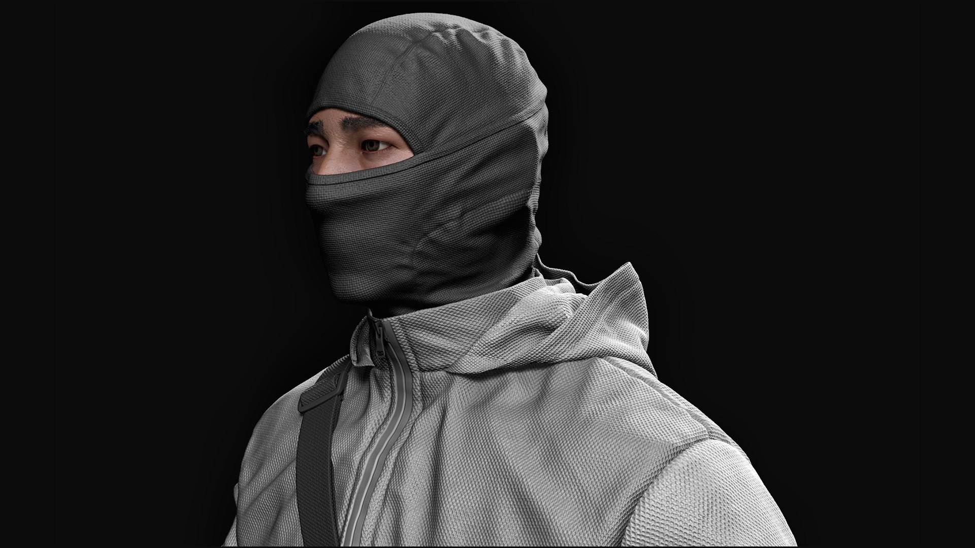 Asian Mercenary Guard Zbrush 3D model - TurboSquid 1968845