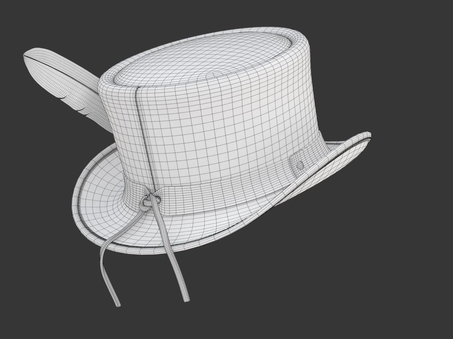 3D Top Hat Model - TurboSquid 2303802