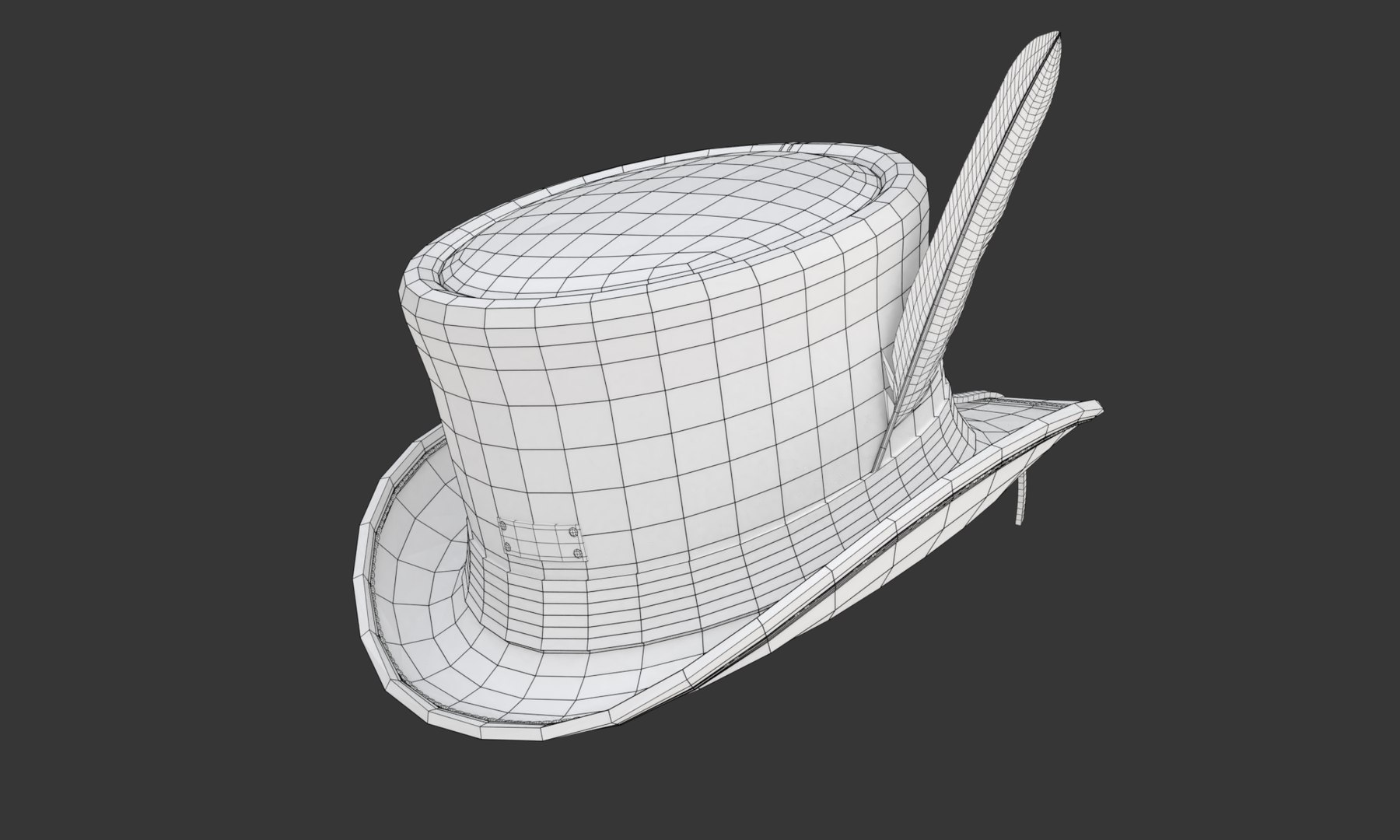 3D Top Hat Model - TurboSquid 2303802