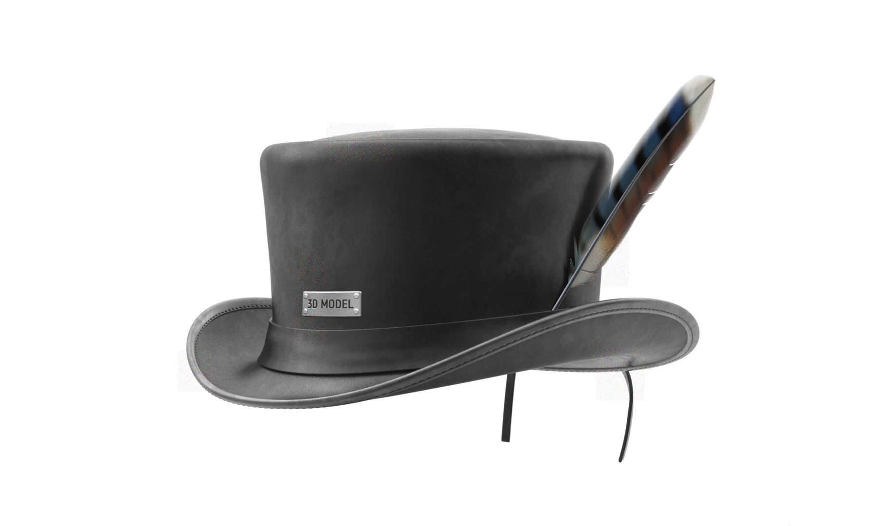 3D Top Hat Model - TurboSquid 2303802