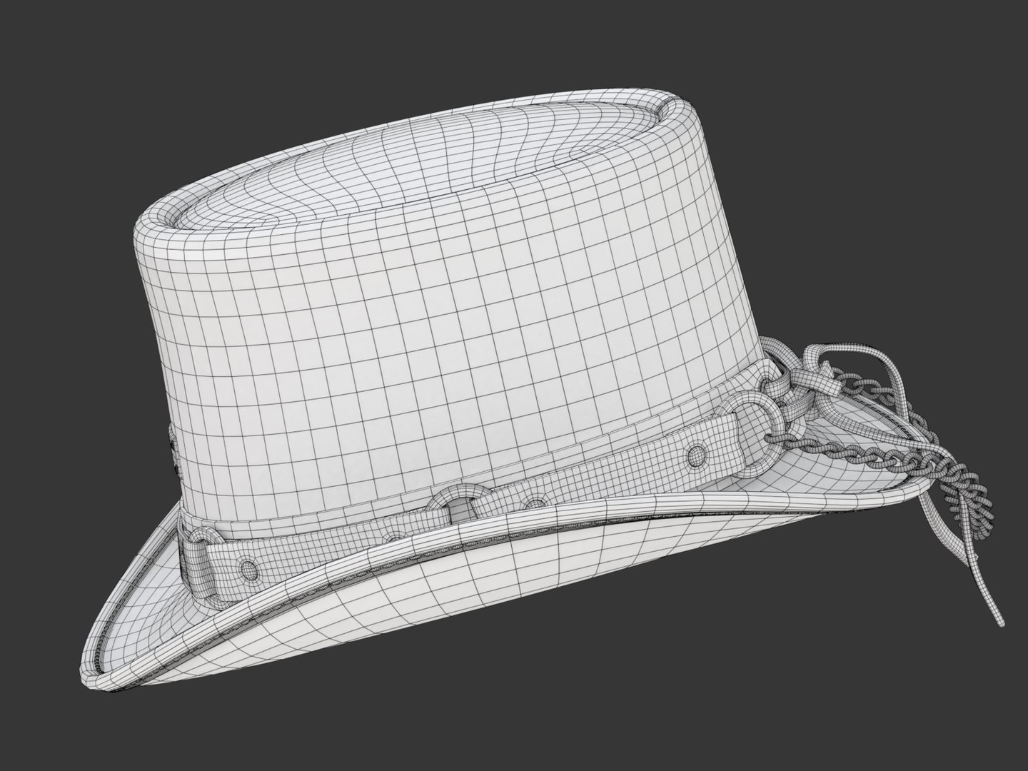 3D Top Hat Model - TurboSquid 2303802