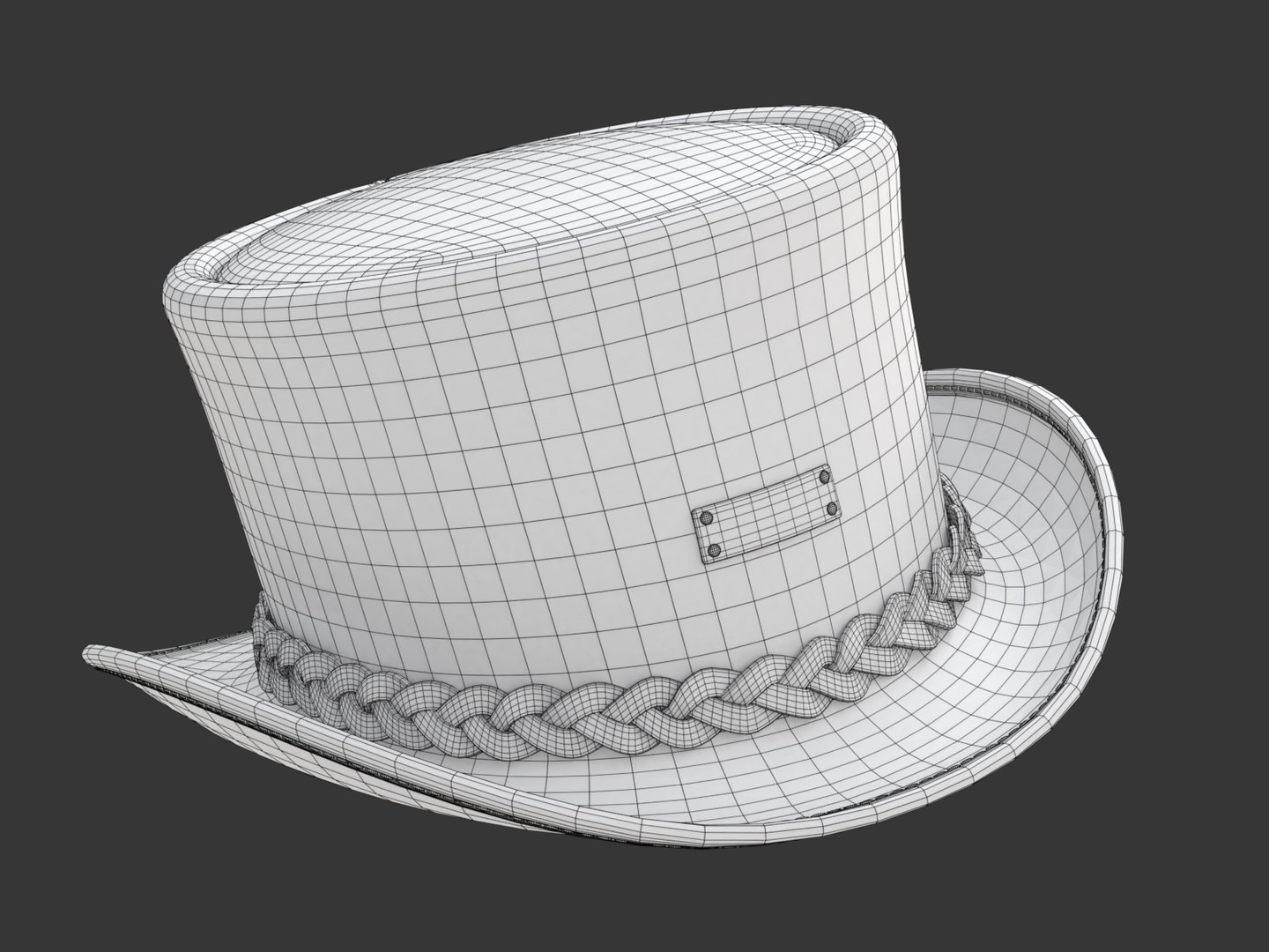 3D Top Hat Model - TurboSquid 2303802