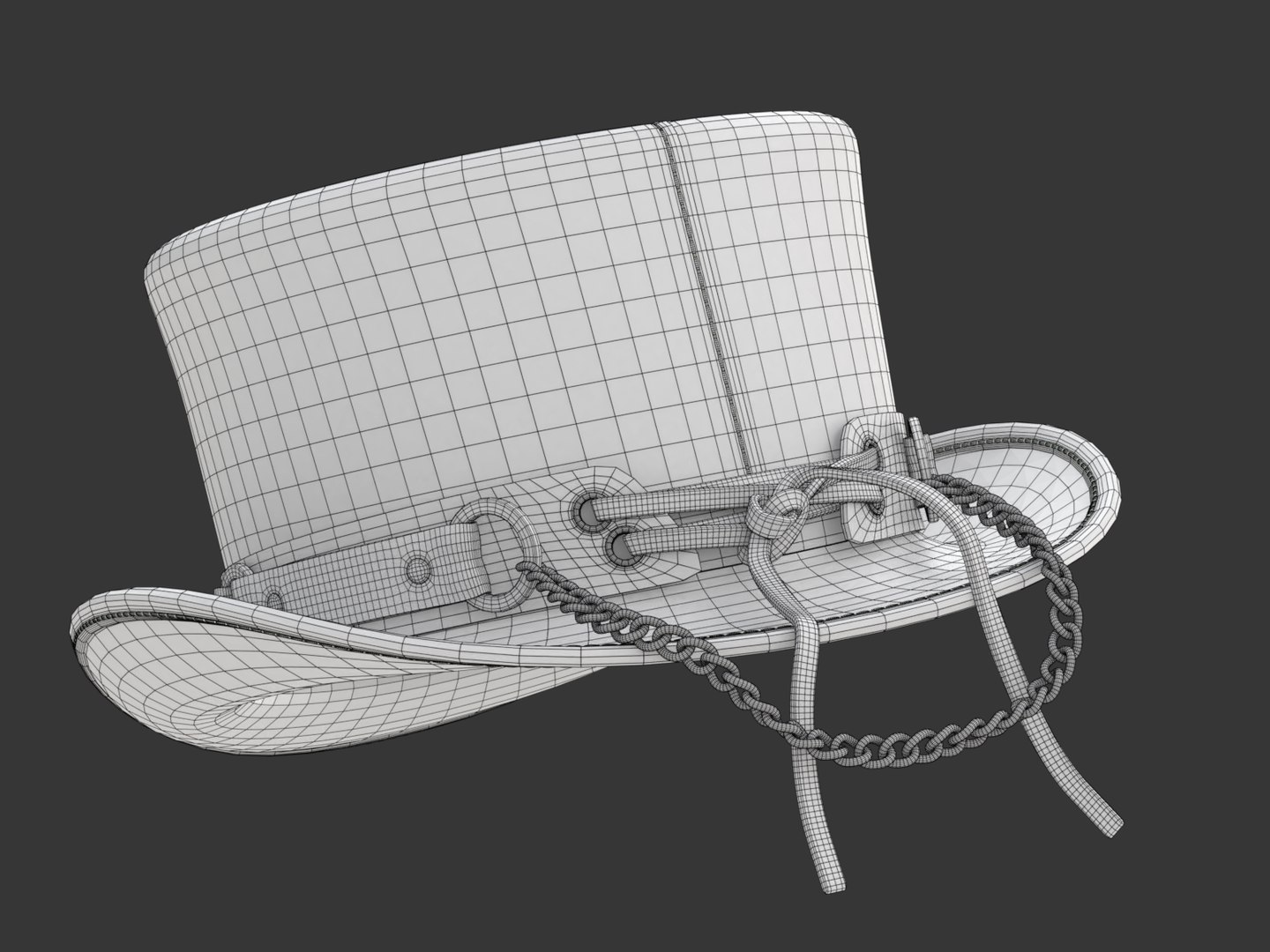 3D Top Hat Model - TurboSquid 2303802