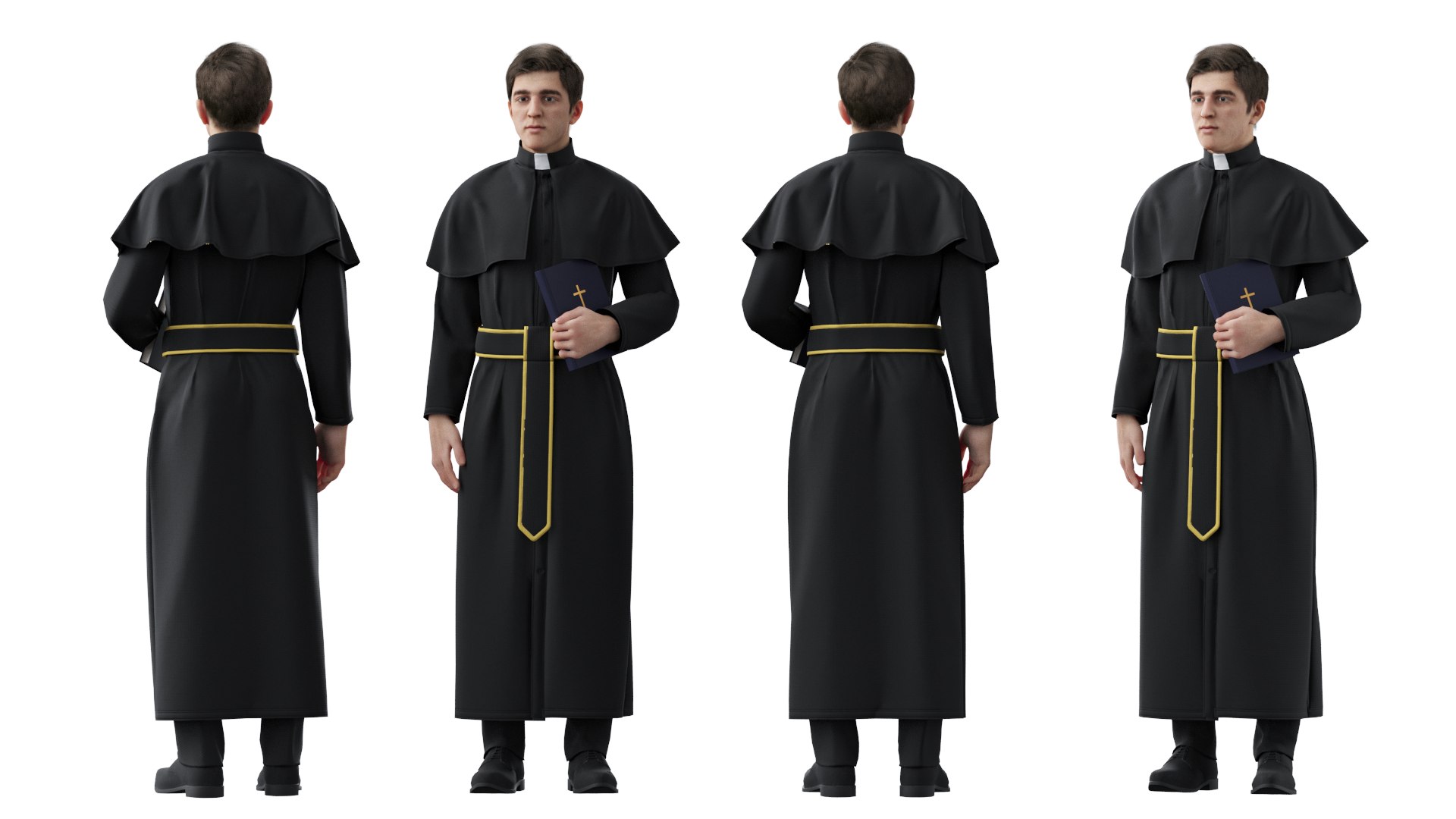 Priest 3D Model - TurboSquid 1822381