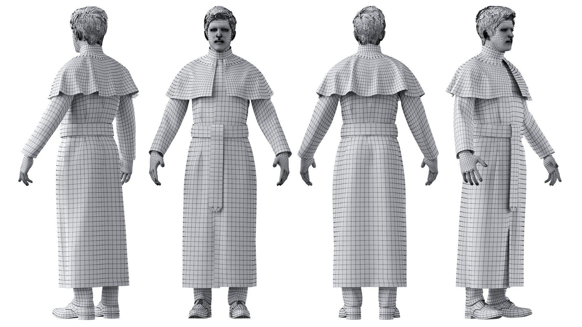 Priest 3D Model - TurboSquid 1822381