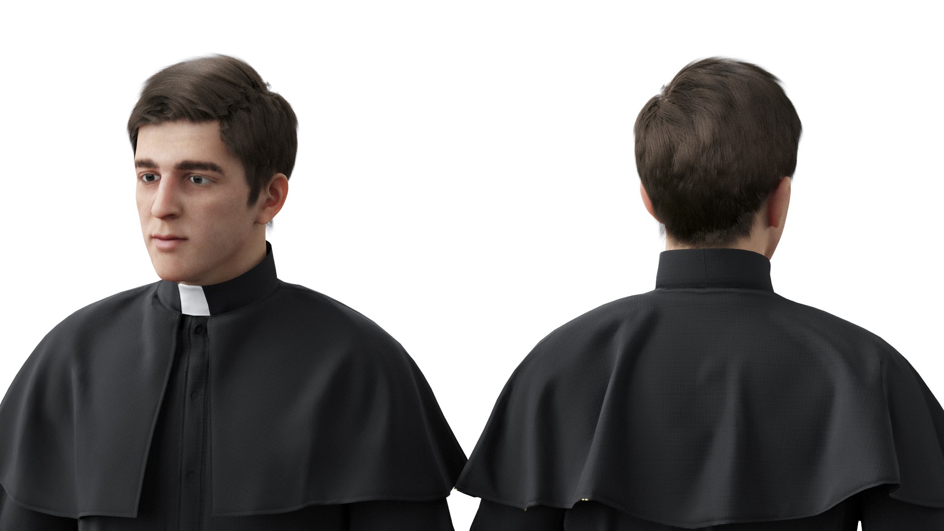 Priest 3D Model - TurboSquid 1822381