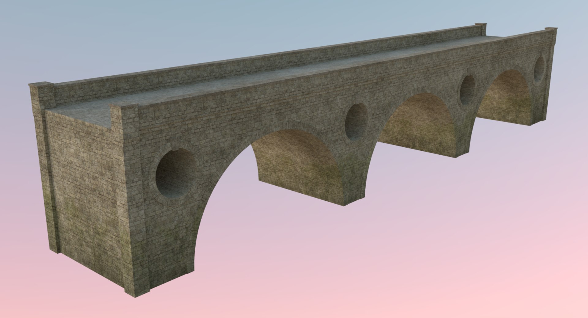 Stone Bridge 3D Model - TurboSquid 1171733
