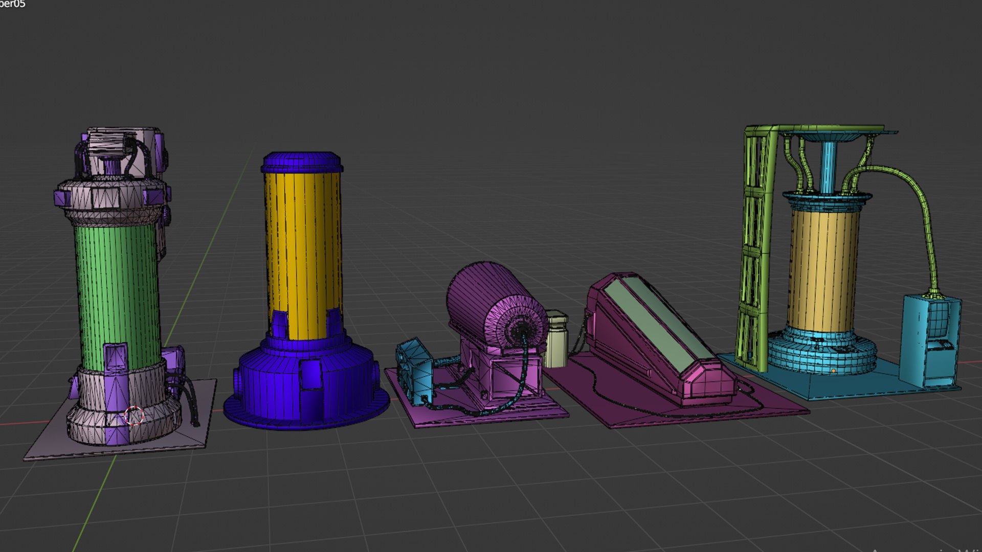 3D Model SciFi Cryo Chambers - TurboSquid 2243334