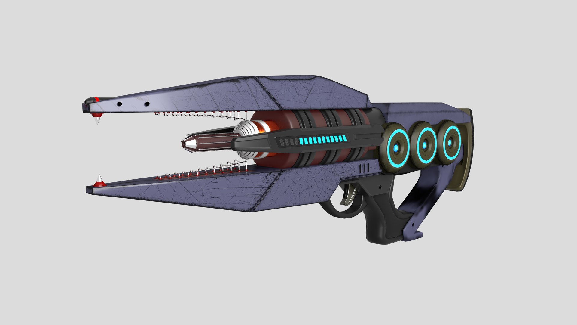3D Alien Weapon - TurboSquid 2297660