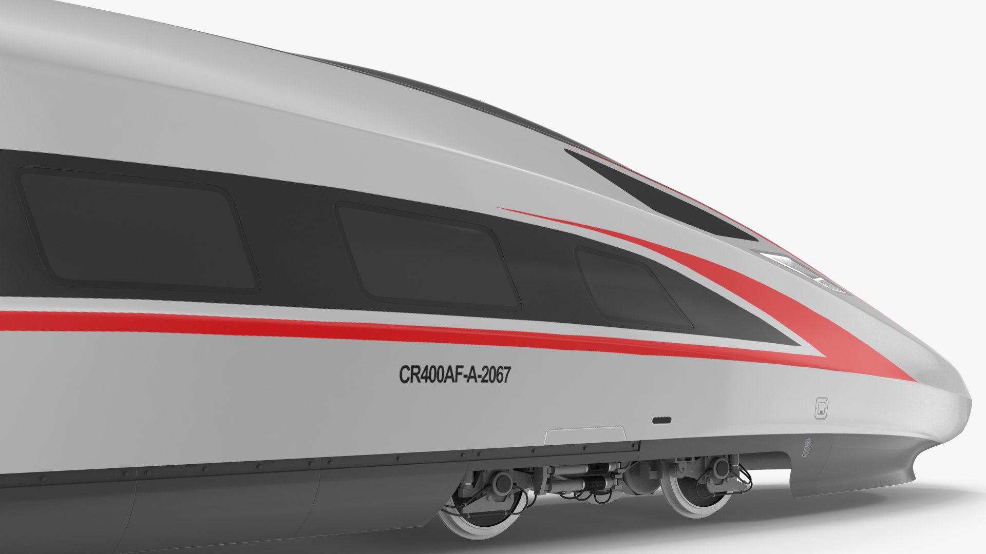 CR400 Fuxing Train Locomotive Head 3D - TurboSquid 2086966