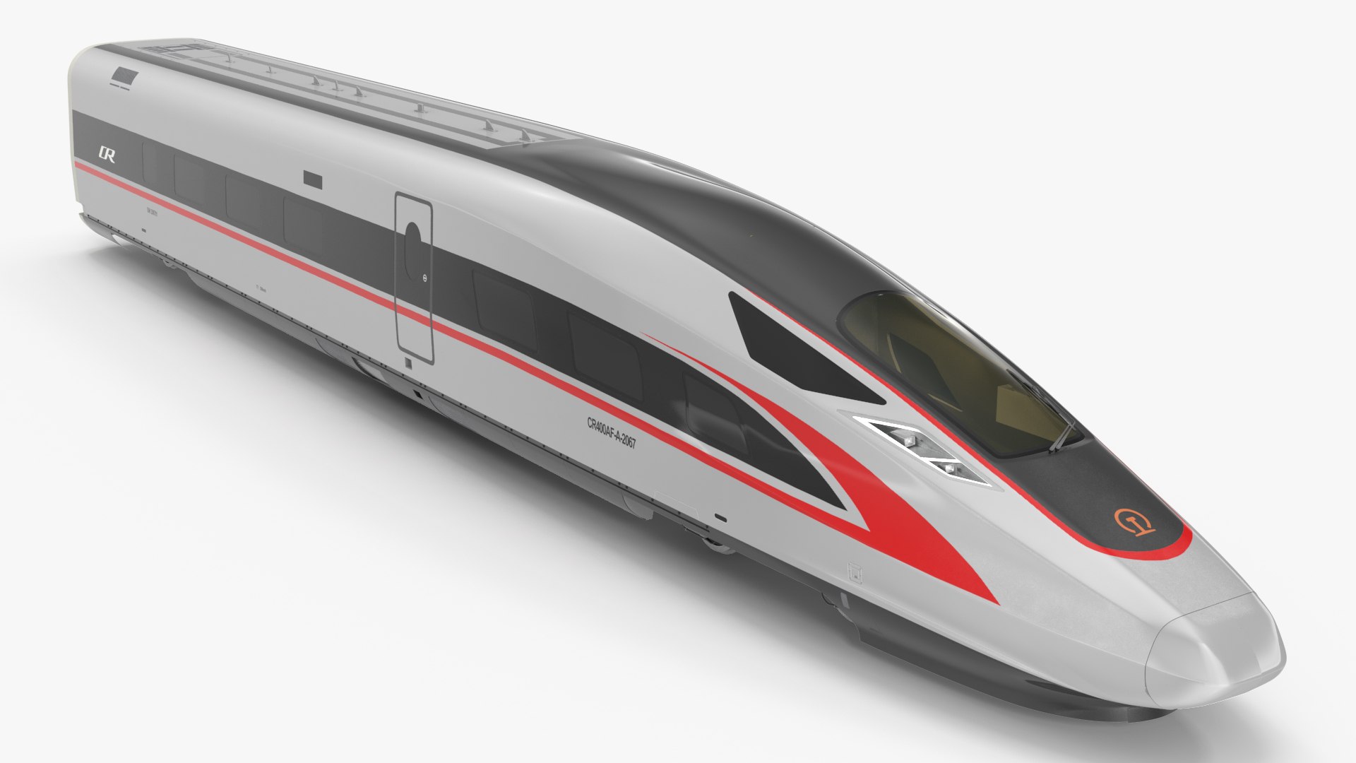 CR400 Fuxing Train Locomotive Head 3D - TurboSquid 2086966