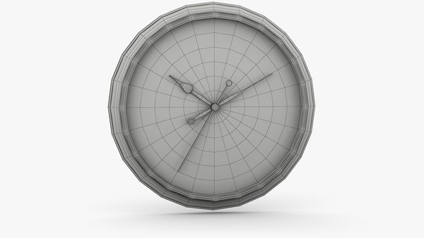 3D Wall Clock 6 - TurboSquid 1812599