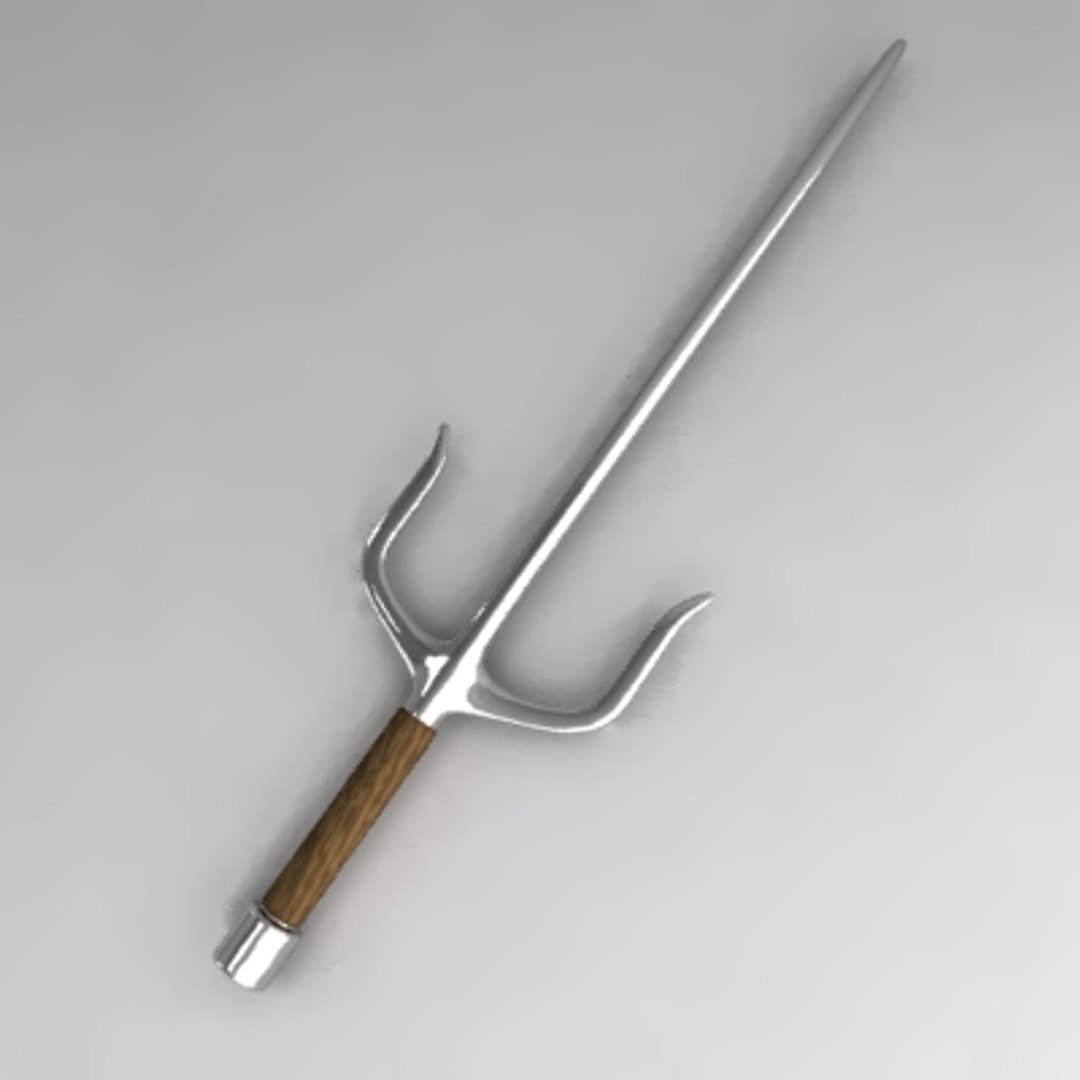 3d Model Asian Weapons