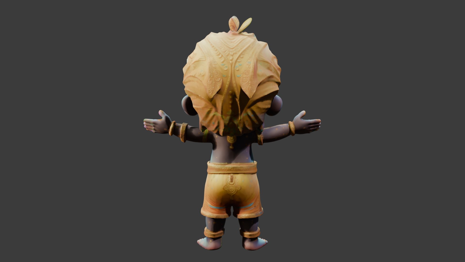 3D Lord Krishna 3D Model - TurboSquid 2510858