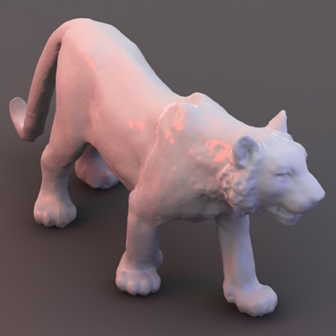 maya scan tiger