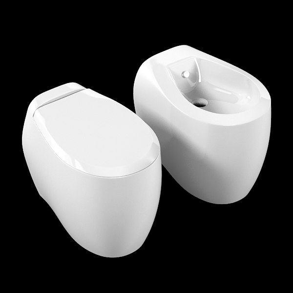 water e bidet 3d model