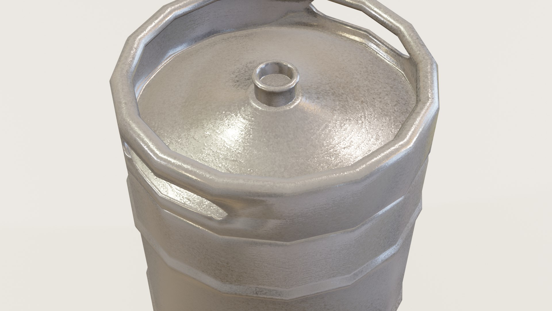 3D Beer Drum 60L Model - TurboSquid 2355905