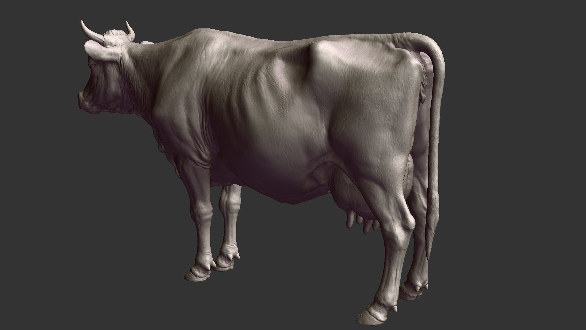 3D Cow Hi-poly - TurboSquid 1820767