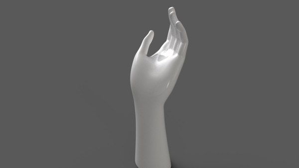 modelo 3d Female Left Hand Mannequin 3D print model - TurboSquid 2056838