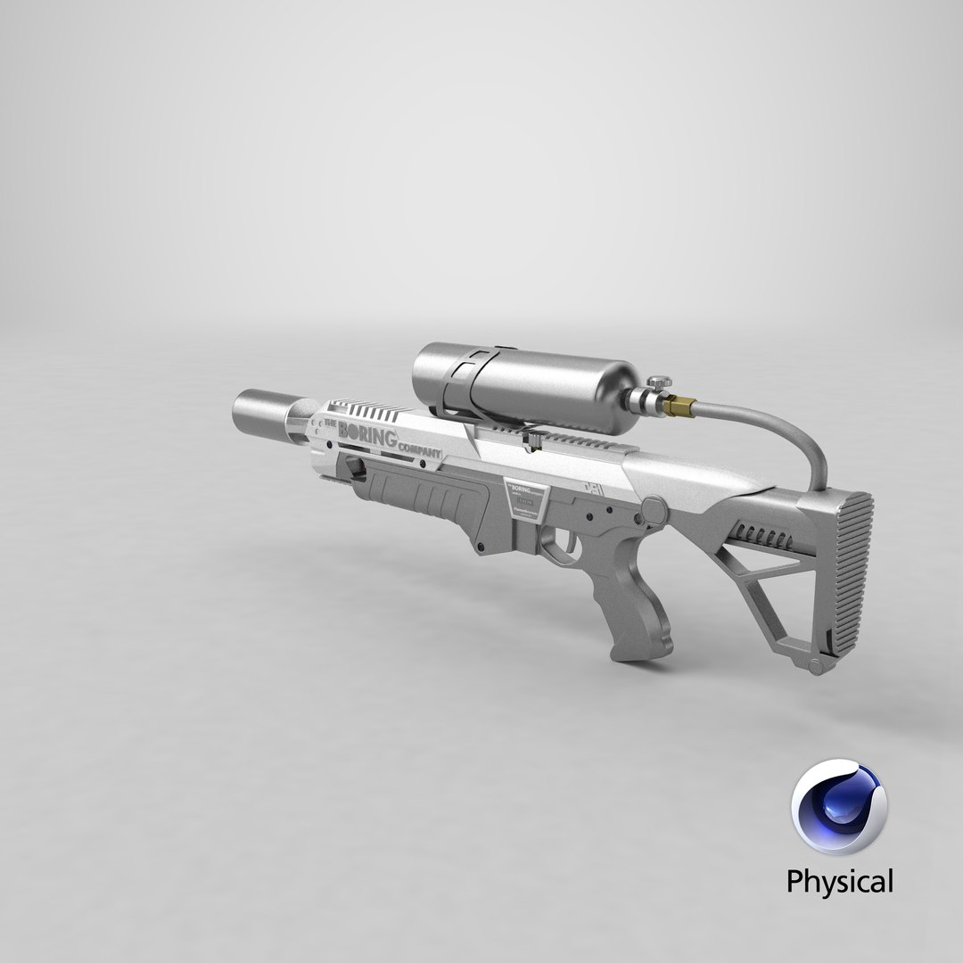 Boring Company Flamethrower 3D - TurboSquid 1629214