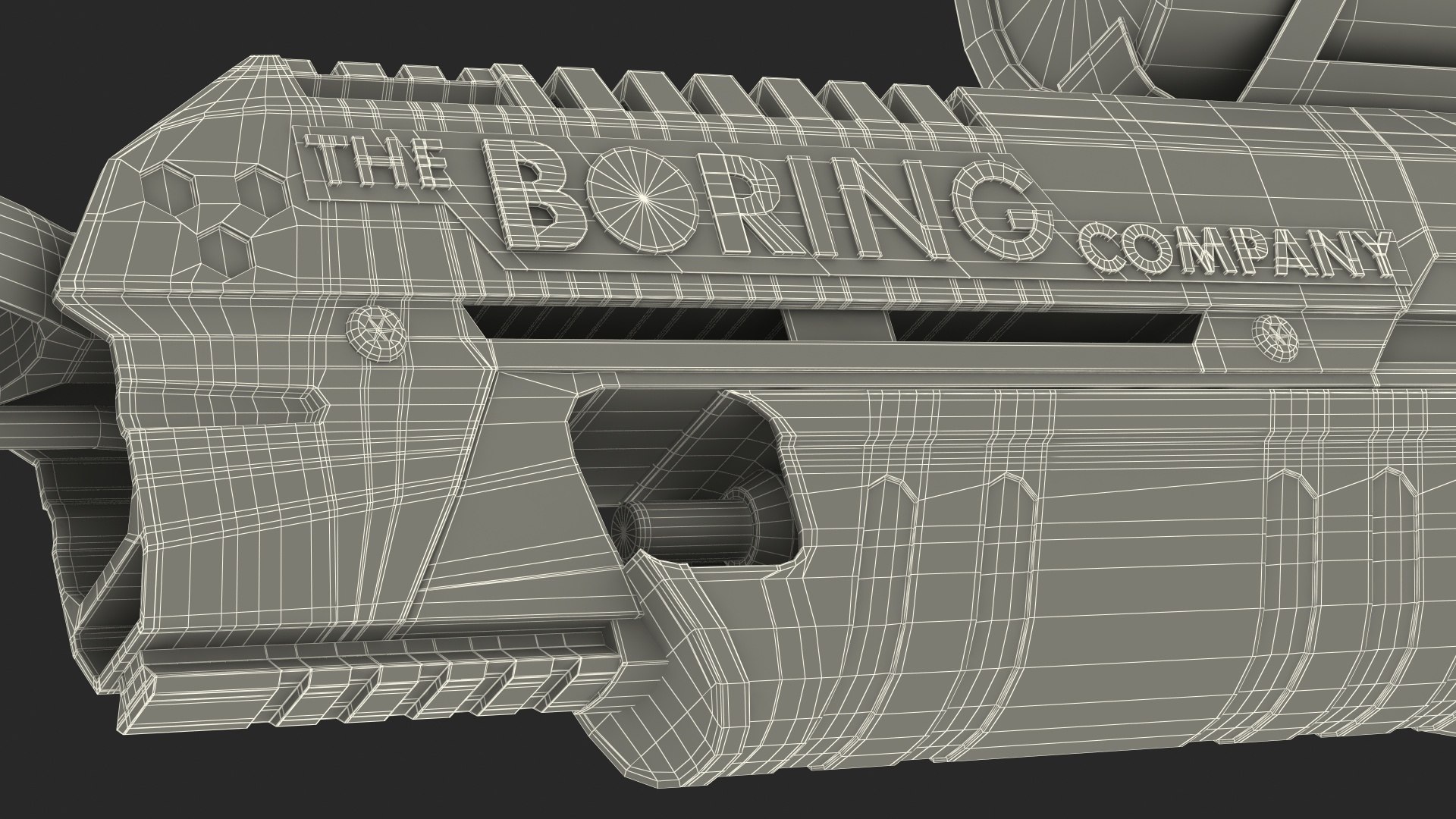 Boring Company Flamethrower 3D - TurboSquid 1629214