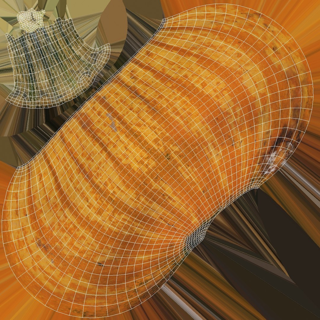 3D Pumpkin Subdivision Displacement Model - TurboSquid 1334674