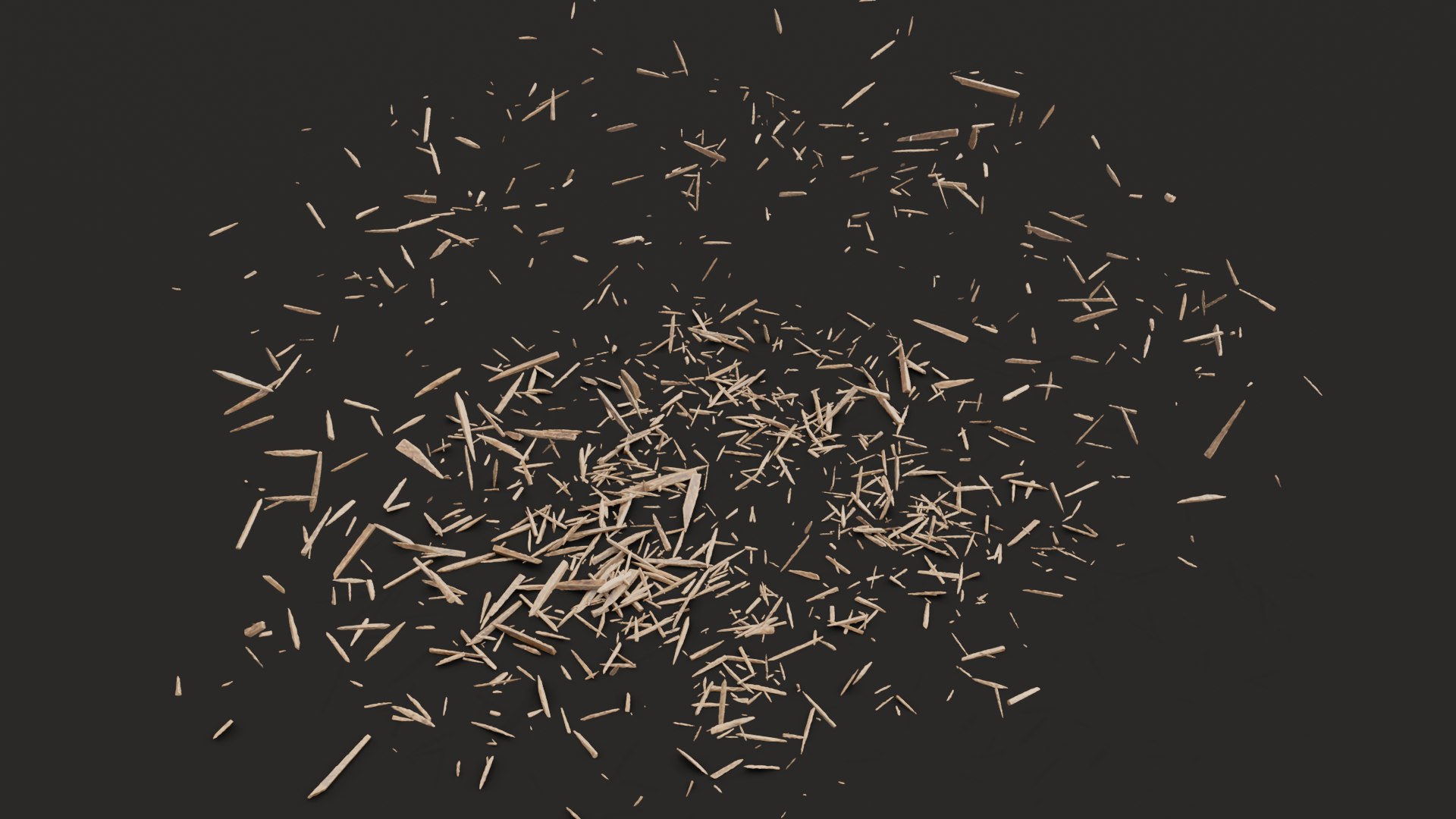 Animated Splinter Explode Upward Model - TurboSquid 1778132