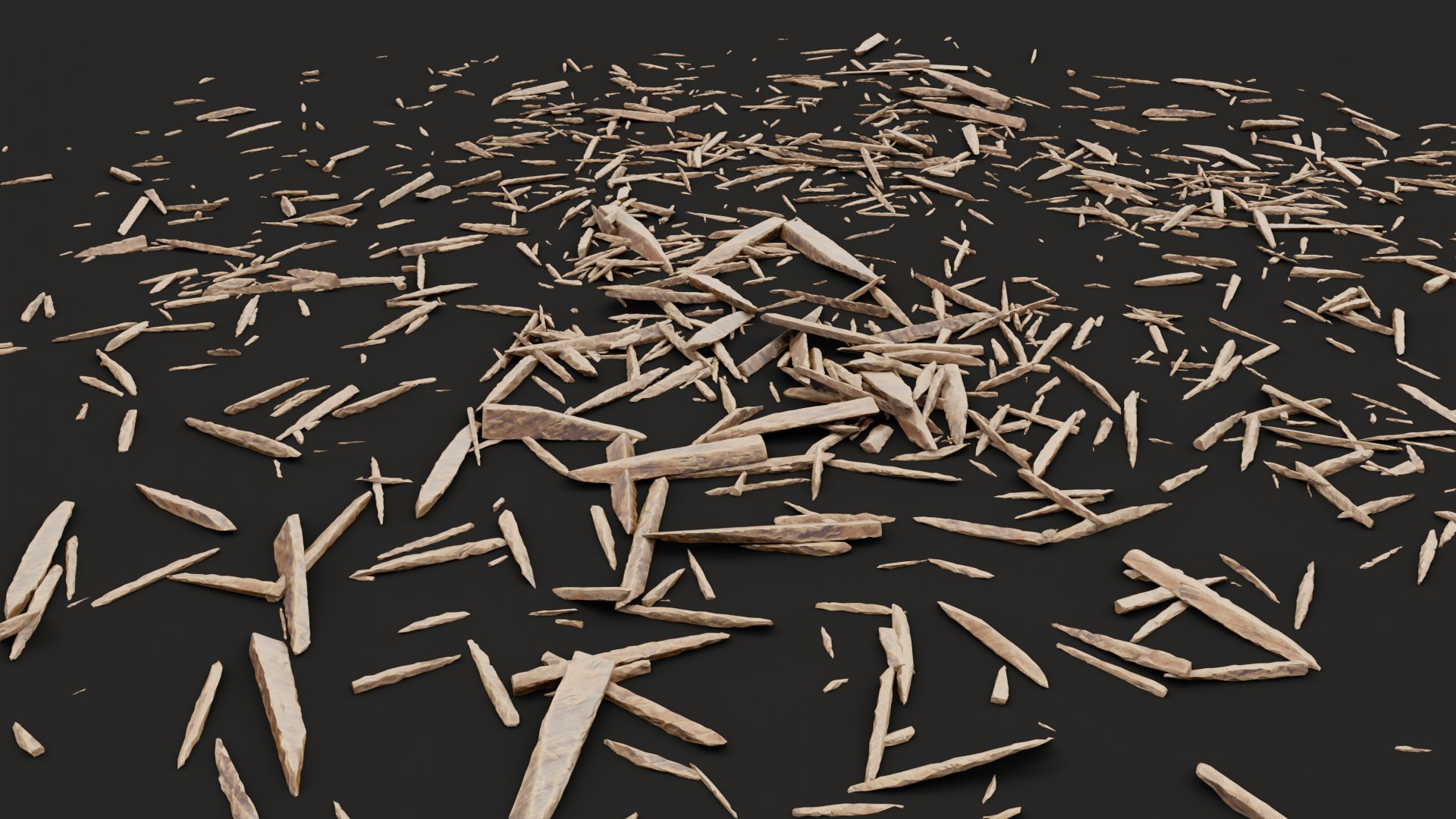 Animated Splinter Explode Upward Model - TurboSquid 1778132