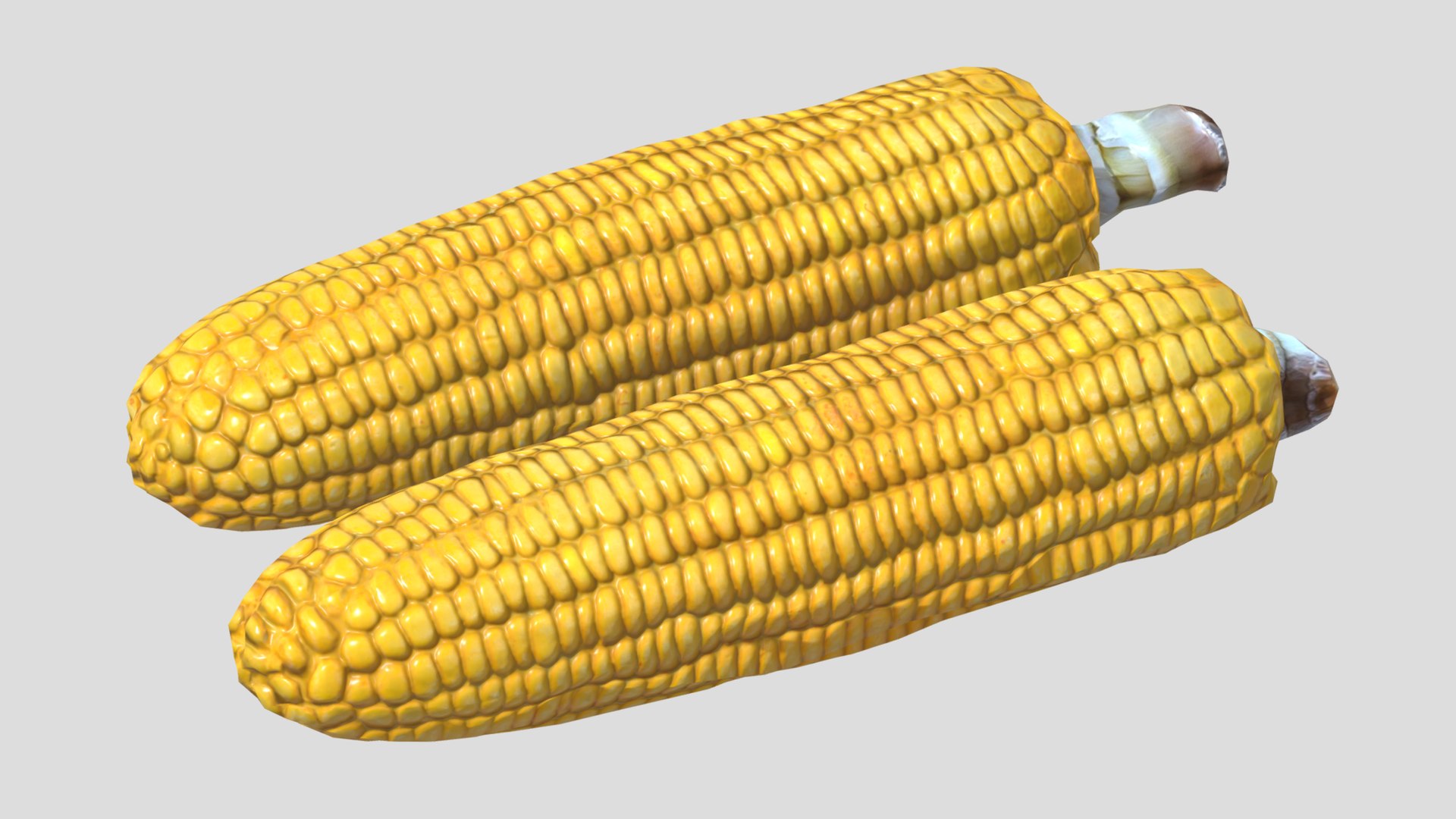 3D Corn Low Poly Model - TurboSquid 2272658