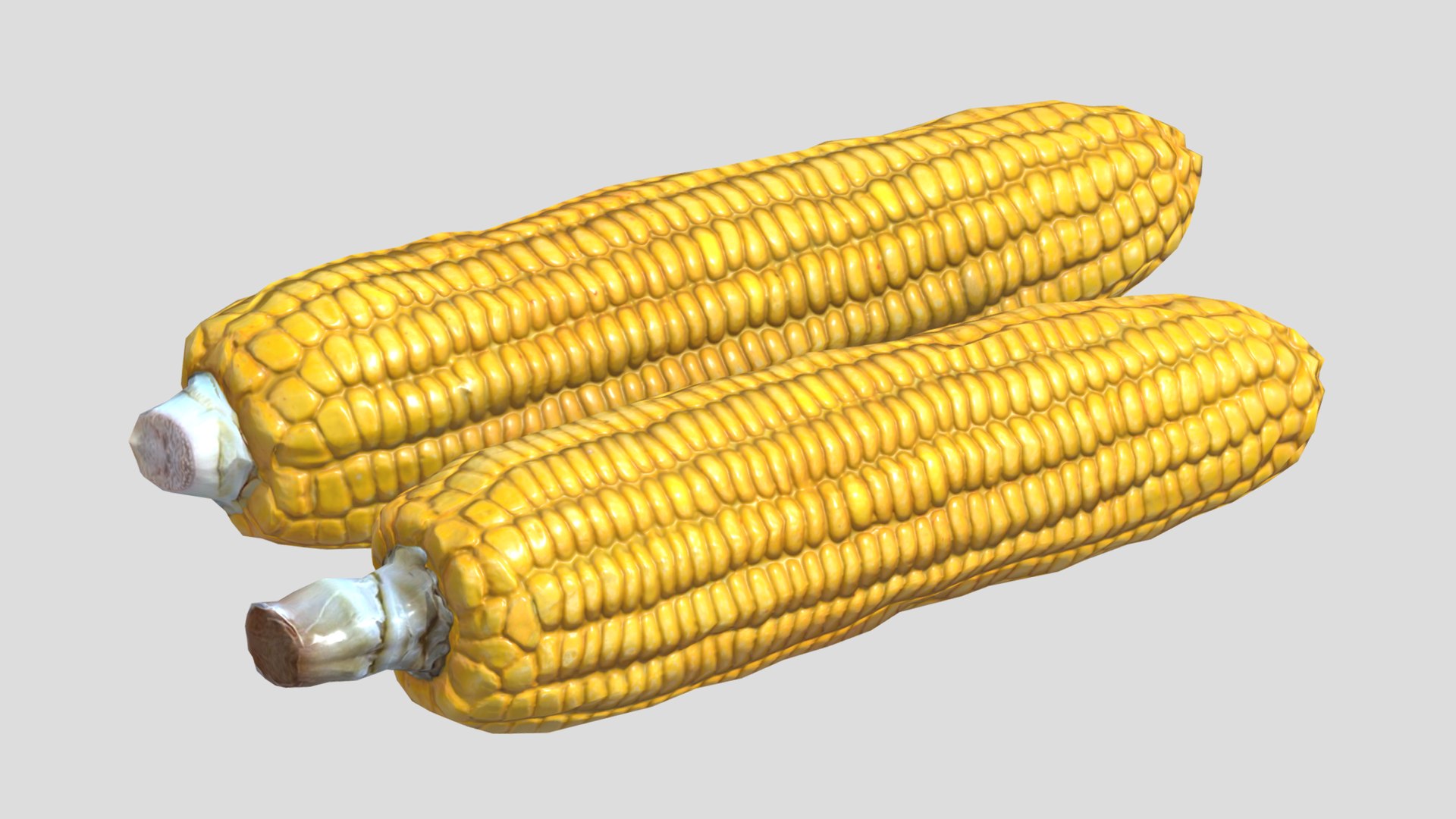 3D Corn Low Poly Model - TurboSquid 2272658