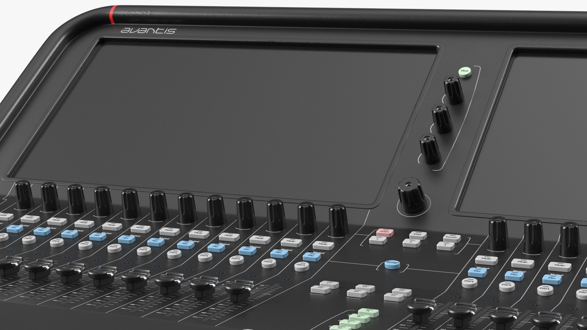 3D Digital Mixing Console Allen And Heath AVANTIS Off Model - TurboSquid 2068980