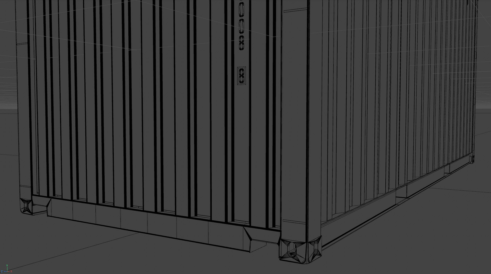 New 20ft Shipping Container 3D Model - TurboSquid 1811516