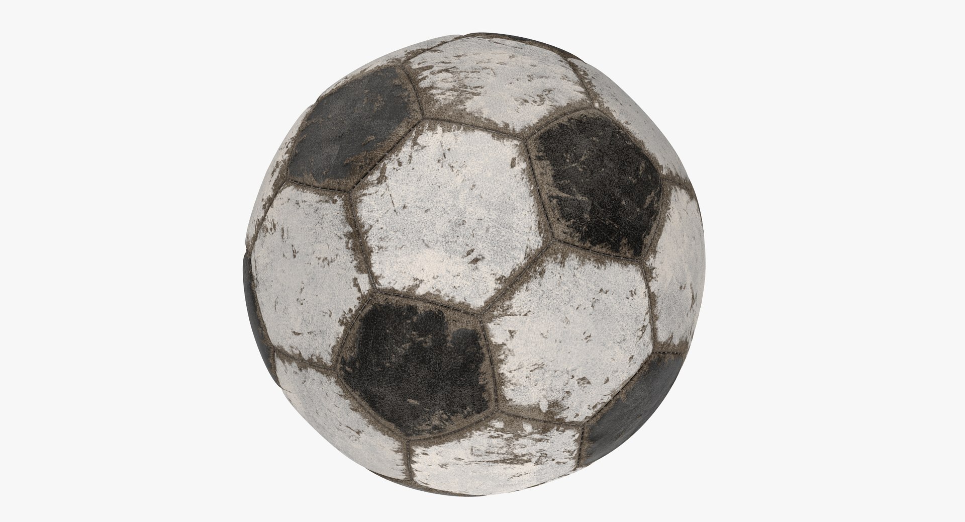 3D Scratched Soccer Ball Model - TurboSquid 1449216