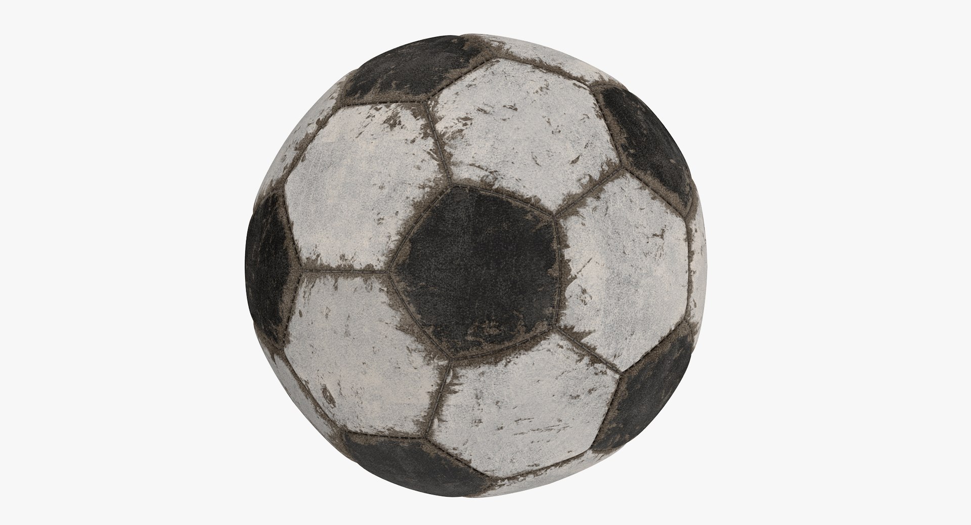 3D Scratched Soccer Ball Model - TurboSquid 1449216